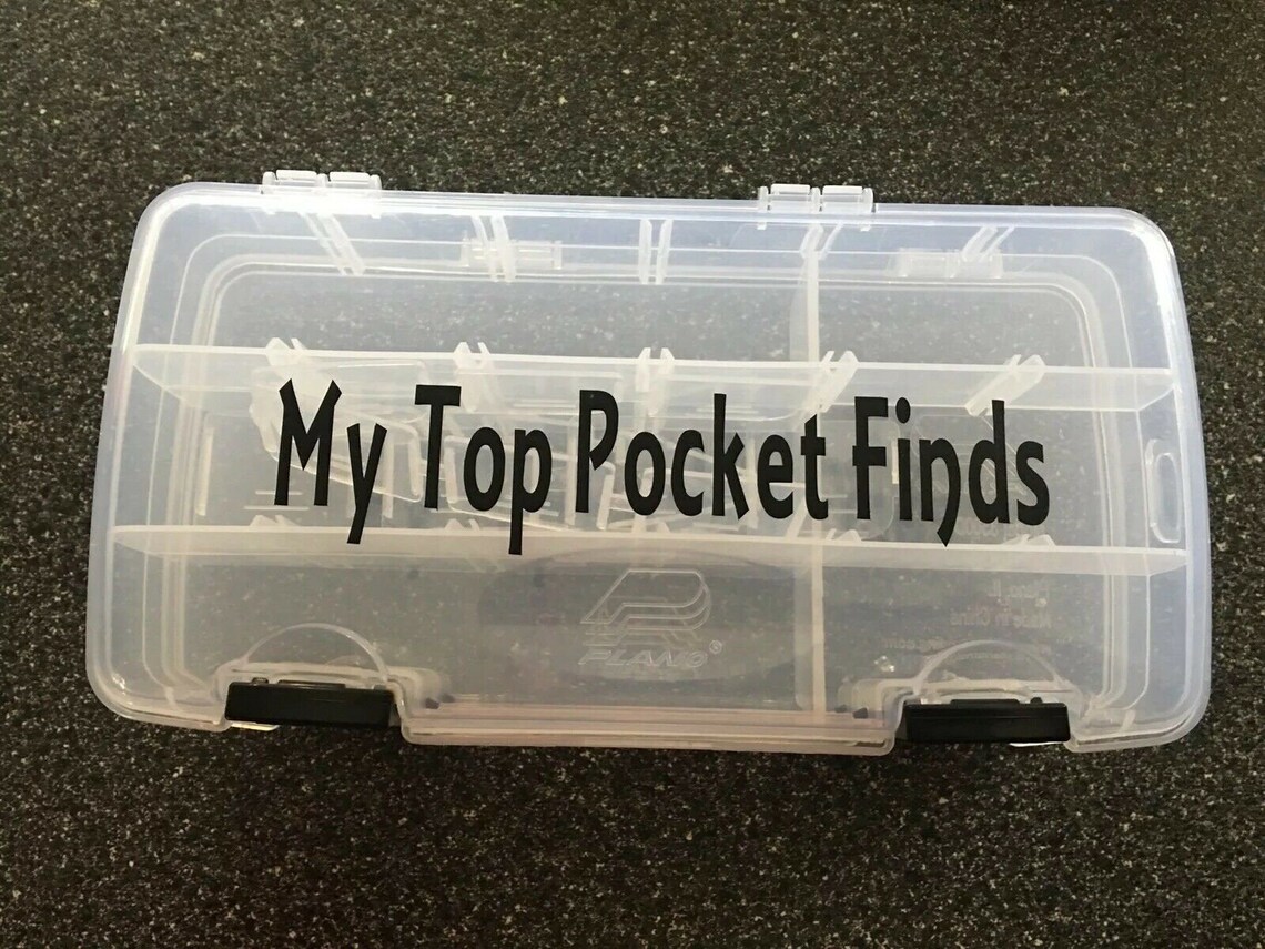 My Bobby Dazzlers/top Pocket Finds Double Sided Finds Box for Metal ...