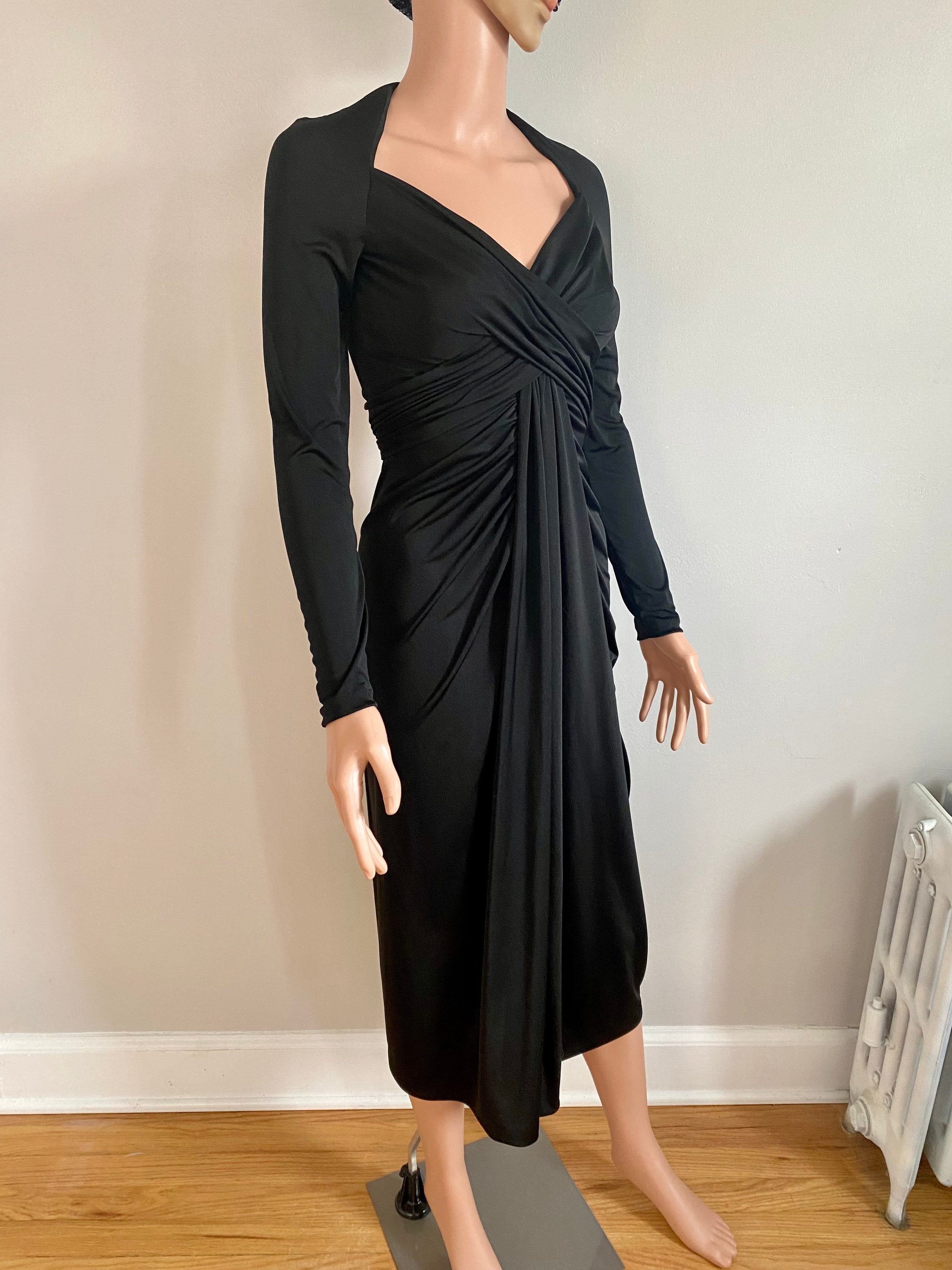 1970s Robert David Morton Black Designer Disco Vamp Vintage - Etsy