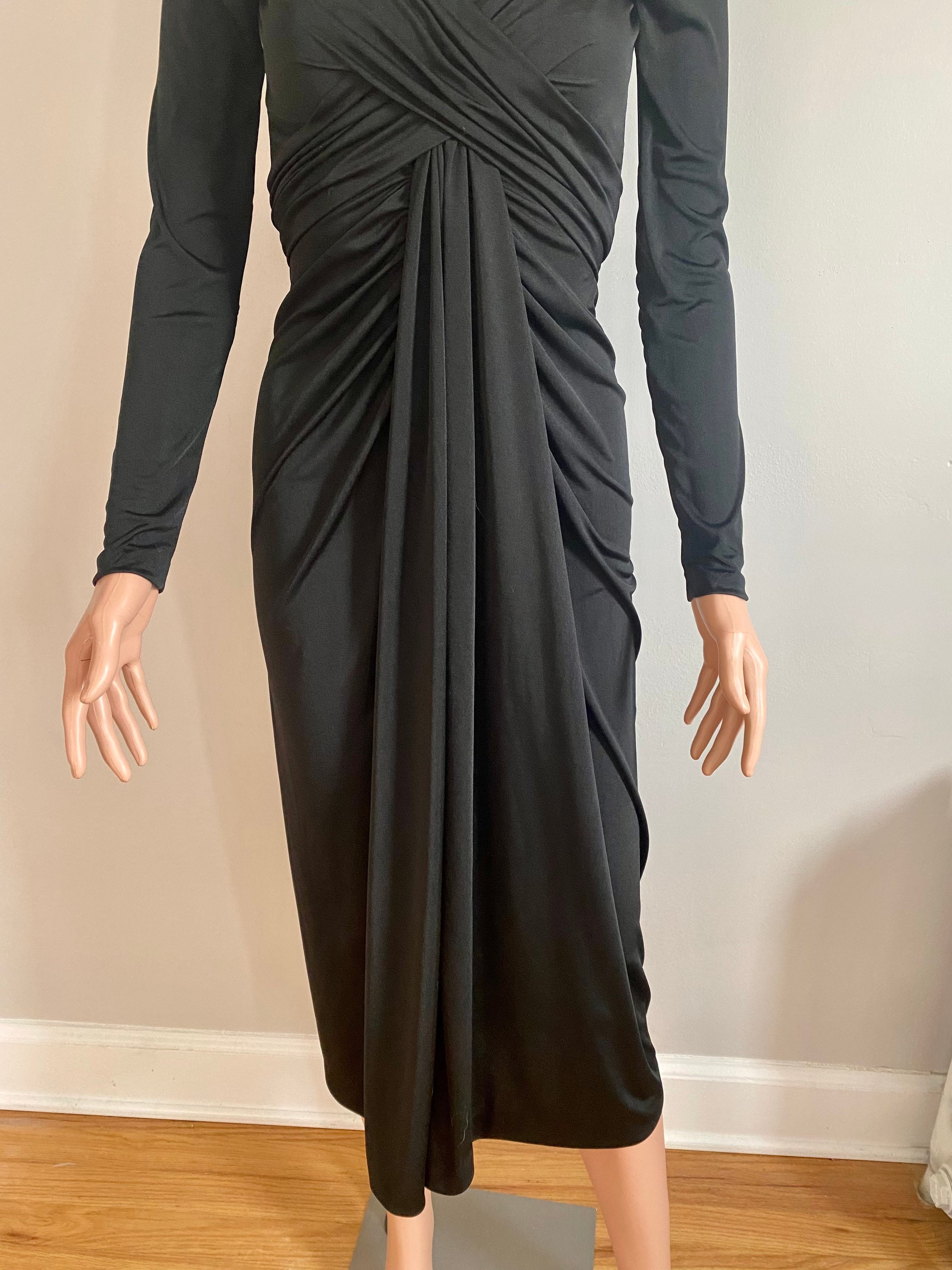 1970s Robert David Morton Black Designer Disco Vamp Vintage - Etsy