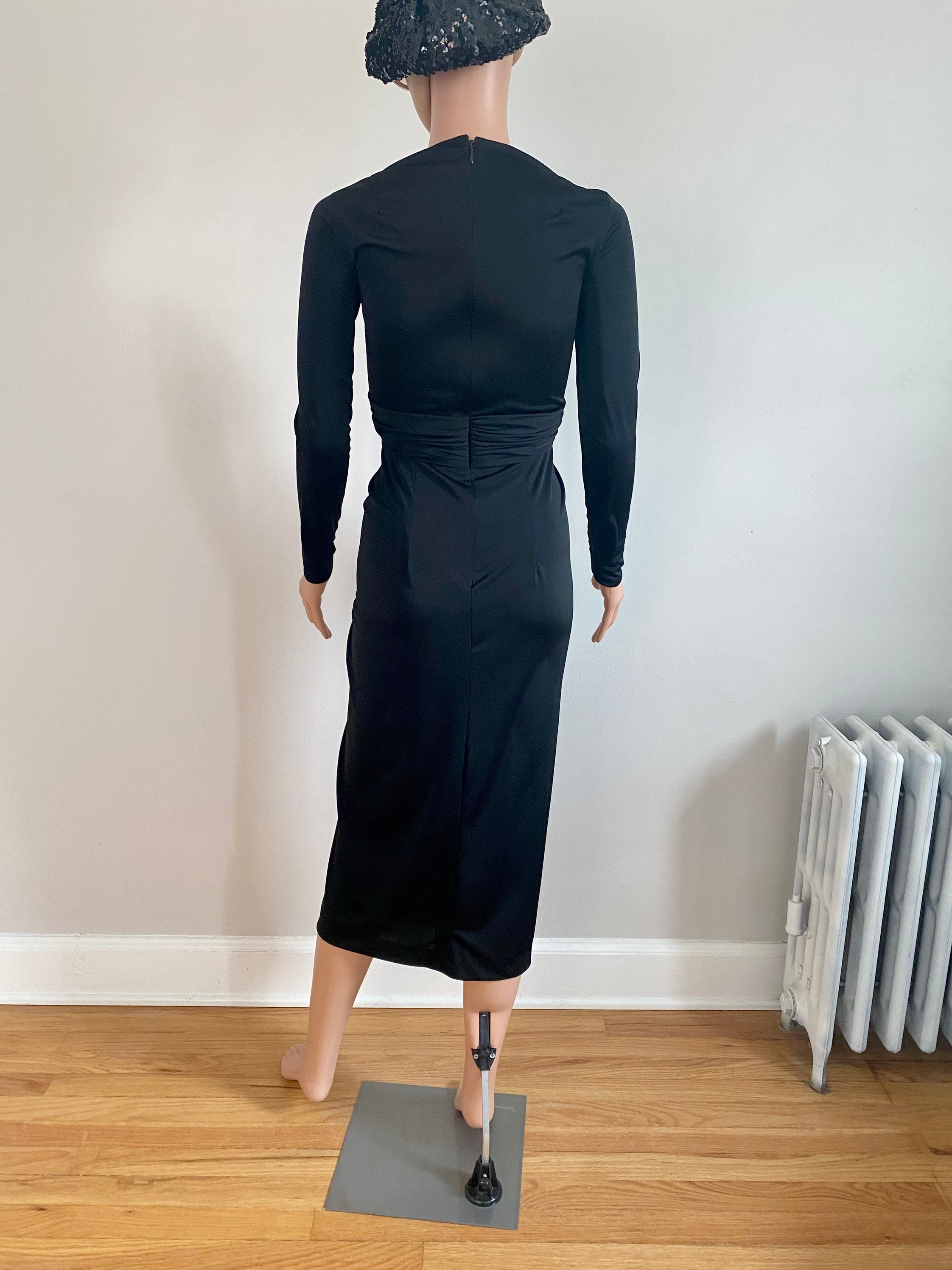 1970s Robert David Morton Black Designer Disco Vamp Vintage - Etsy