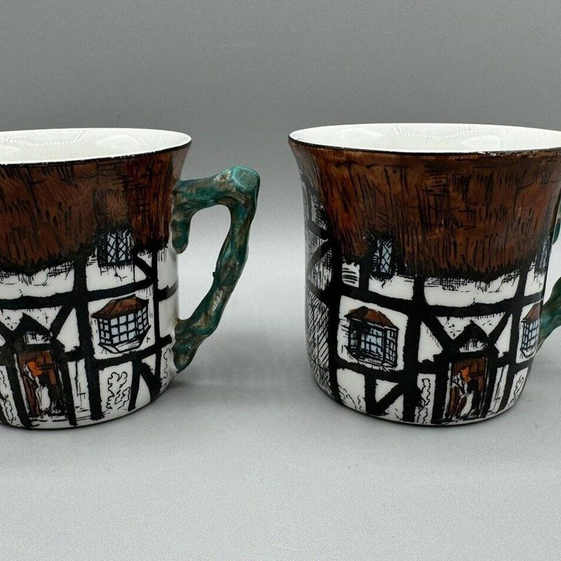 Cottage Tea Cup - Etsy