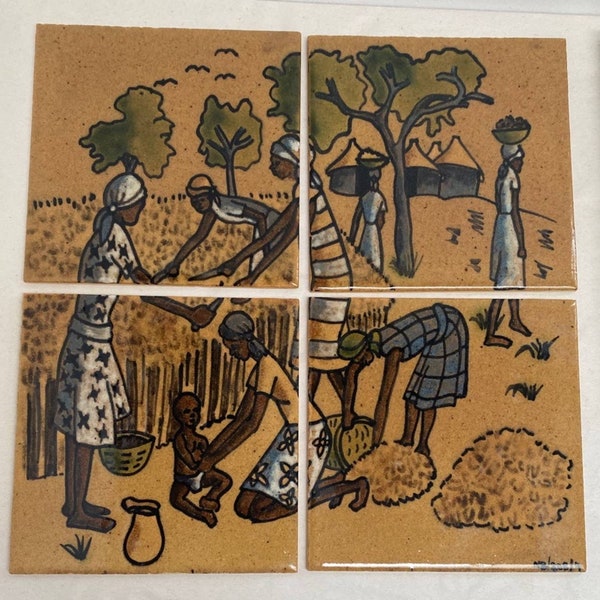 African Tile - Etsy