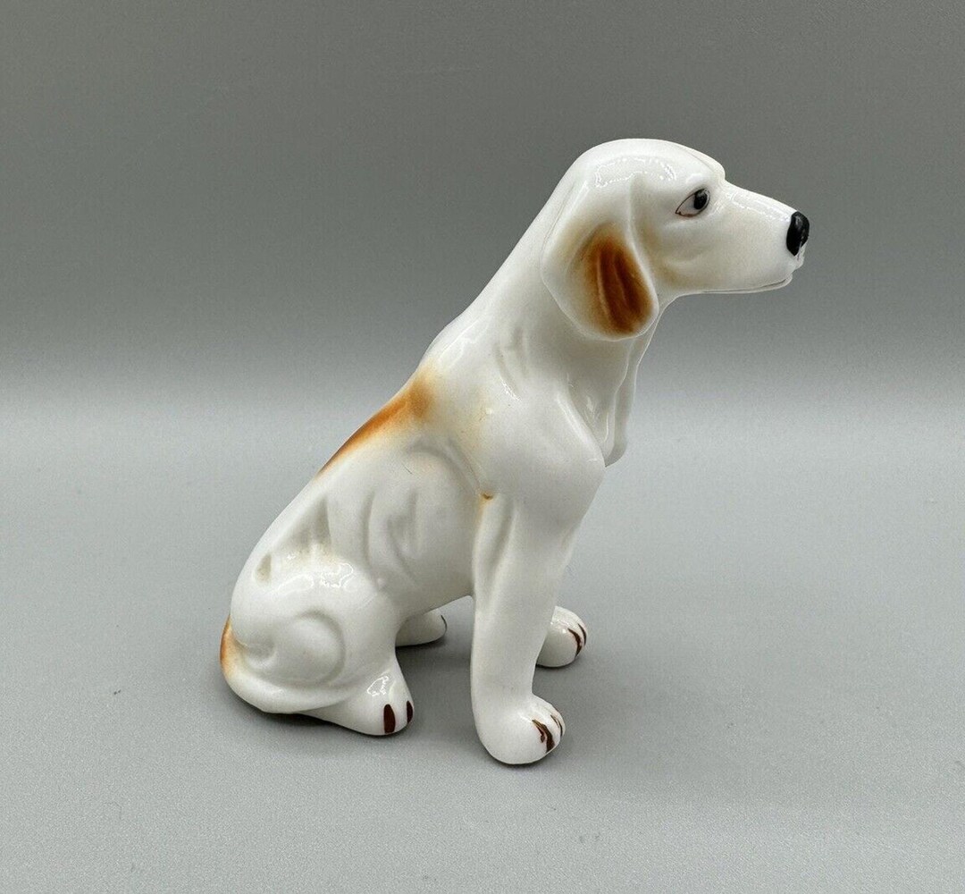 Vintage Labrador Porcelain Bone China Dog Puppy Lab Figurine Taiwan - Etsy