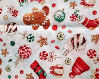 Gingerbread Lane Fabric - Etsy