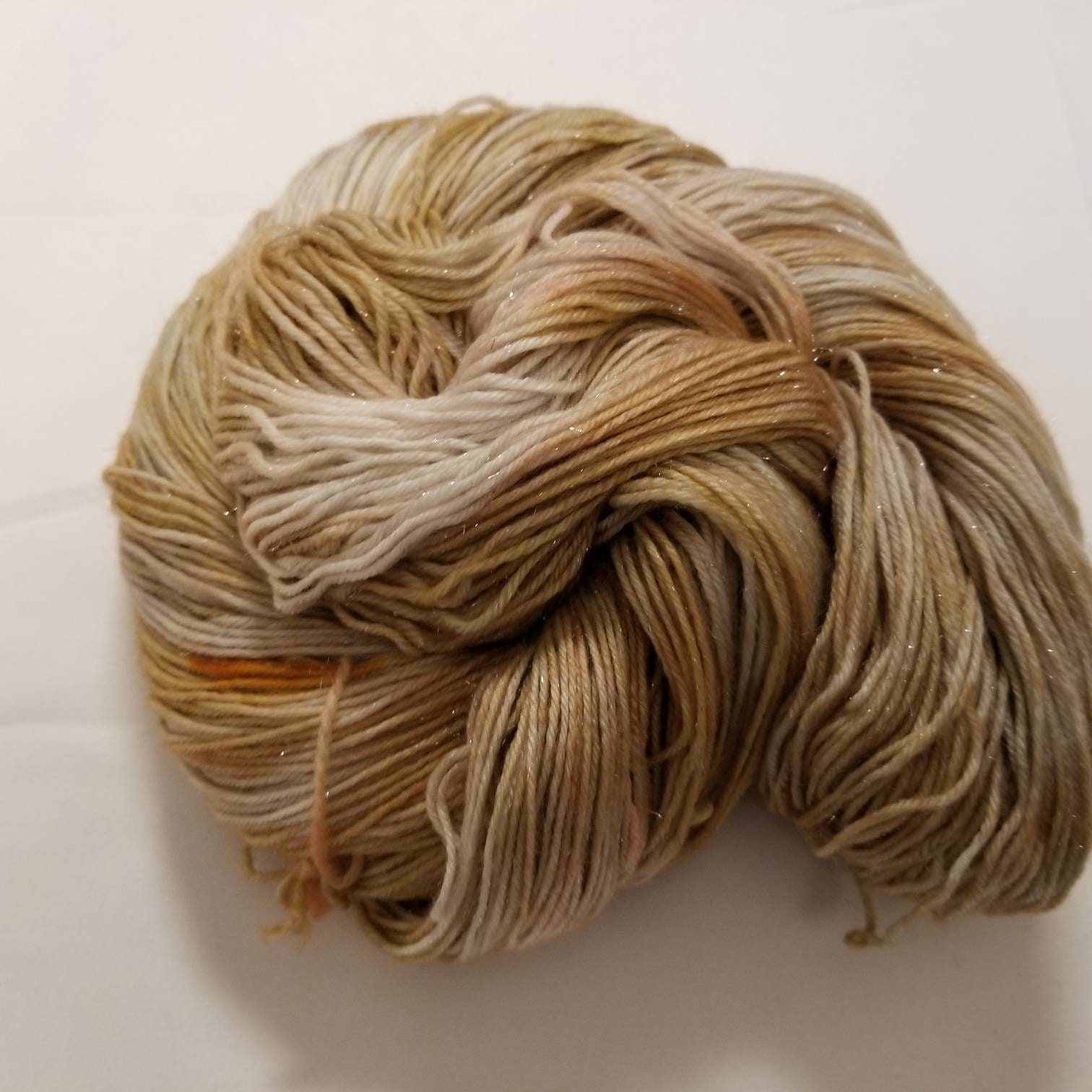 Ash Brown Shimmer a Hand-dyed Superwash Merino - Etsy UK