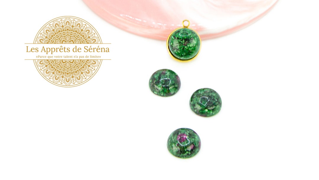 Zoist Stone Cabochon 12mm - Etsy