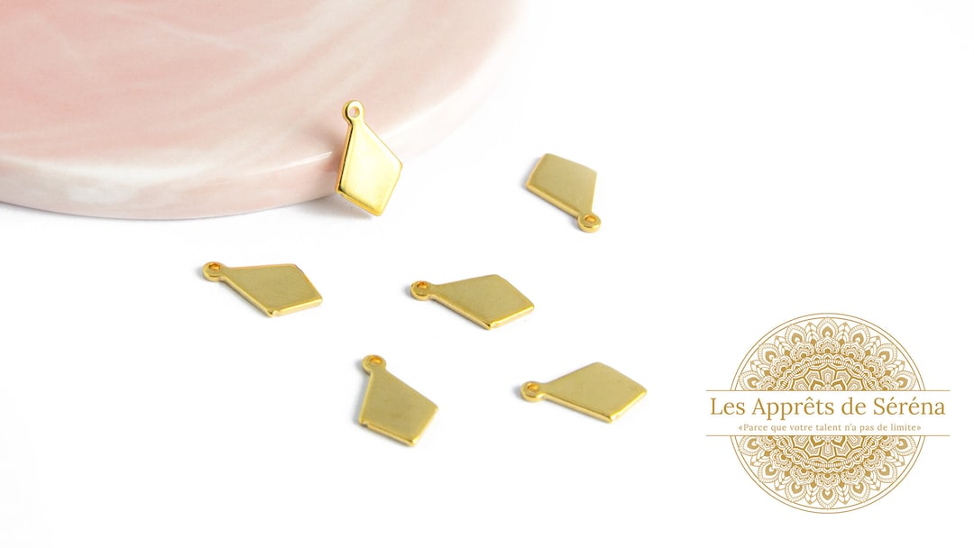 10 304 Steel Diamond Sequins 13.5x8.5mm - Etsy