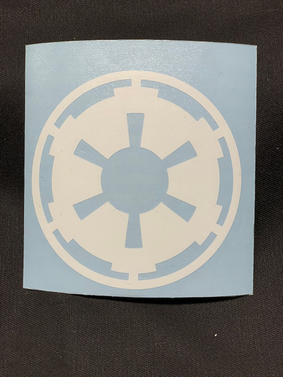 Star Wars Imperial Logo Vinyl Decal - Etsy