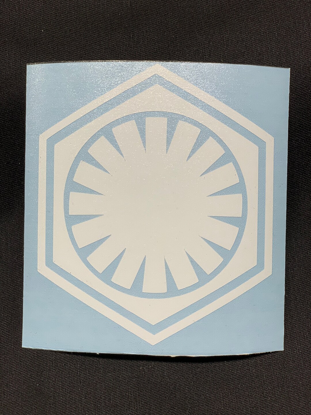 Star Wars First Order Logo Vinyl Decal - Etsy