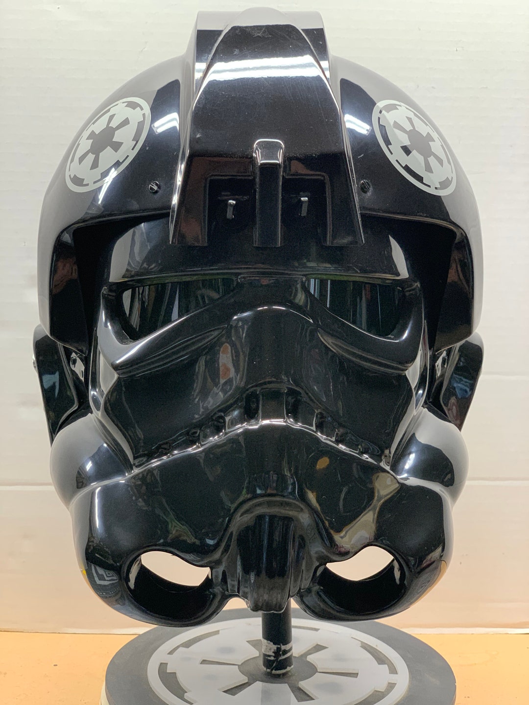 Star Wars TIE Fighter Pilot Helmet - Etsy