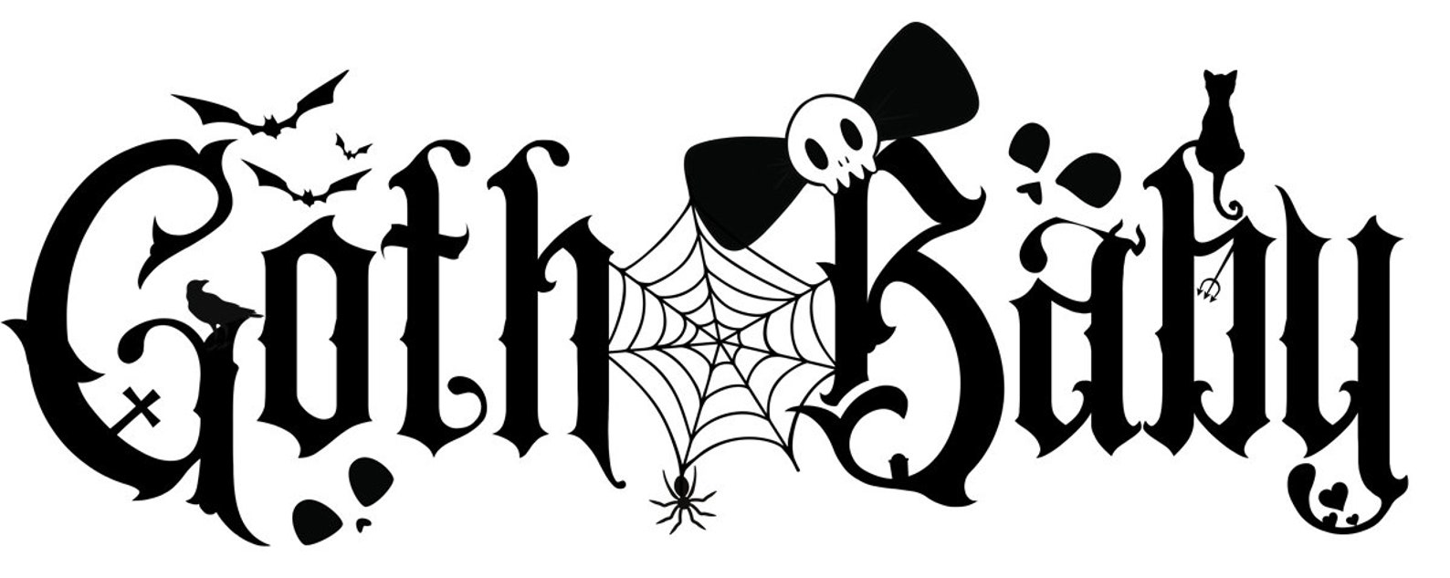 Goth Baby Svg, Goth Svg, Child Svg, Kid Svg, Baby Svg, Gothic Svg - Etsy