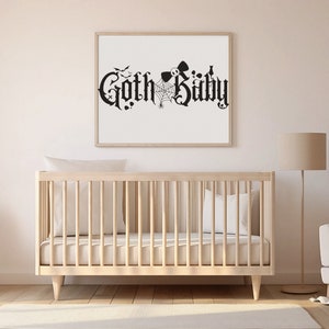 Goth Baby Svg, Goth Svg, Child Svg, Kid Svg, Baby Svg, Gothic Svg - Etsy