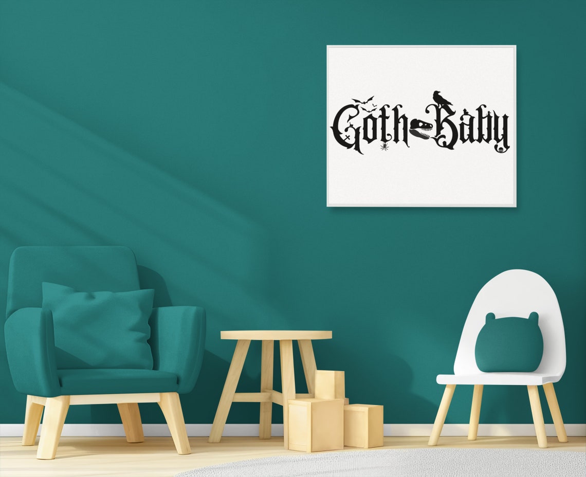 Goth Baby Svg, Goth Svg, Child Svg, Kid Svg, Baby Svg, Gothic Svg, Boys ...
