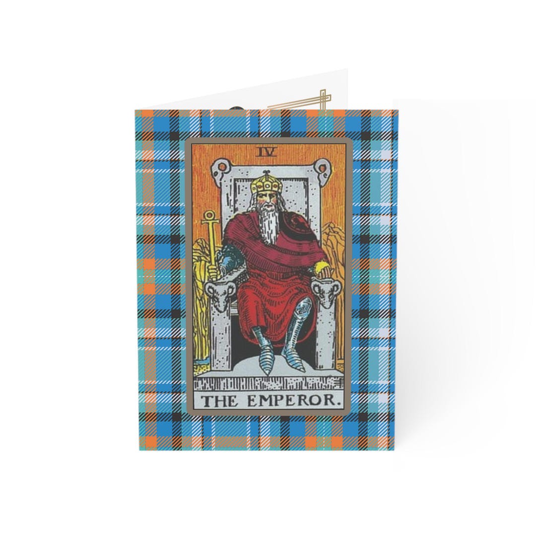 Emperor Tarot Card Father's Day Card Strength & Leadership Card Tarot ...