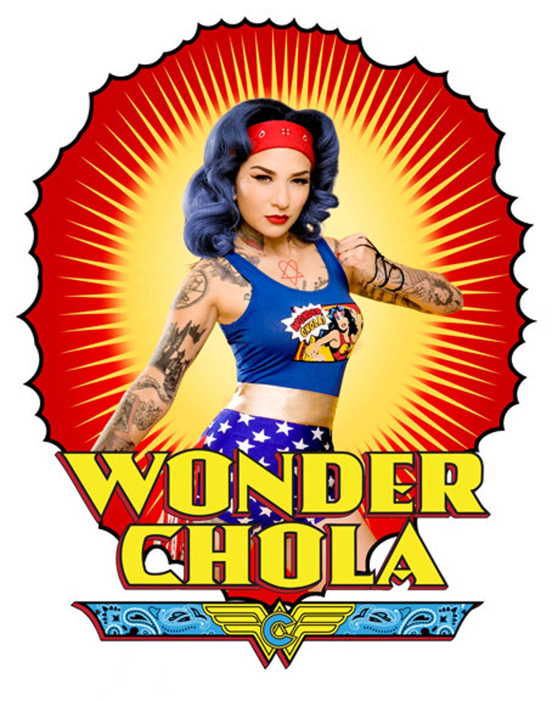 Wonder Chola Sticker - Etsy