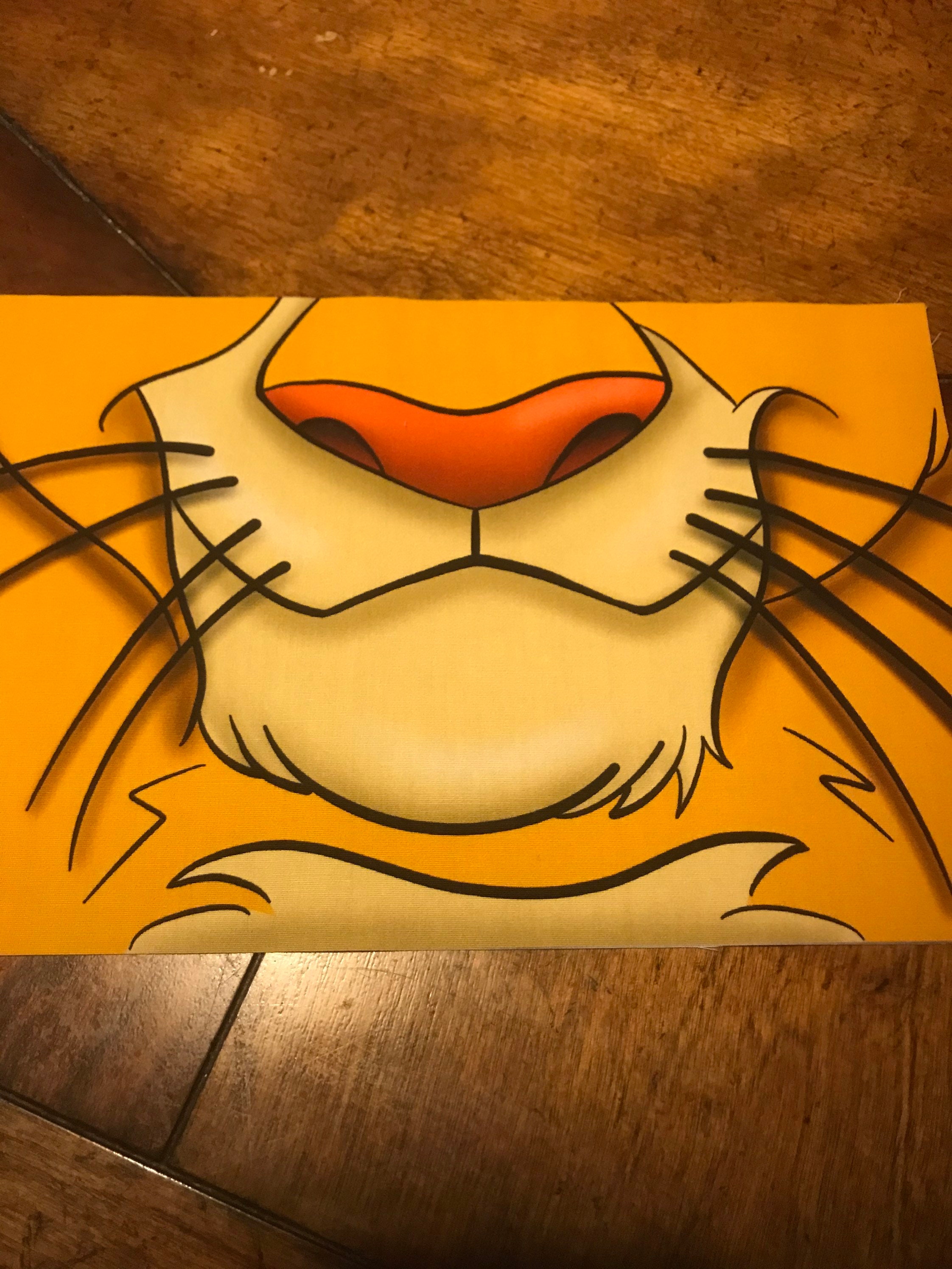 Simba mask lion king character mask disney movie character | Etsy