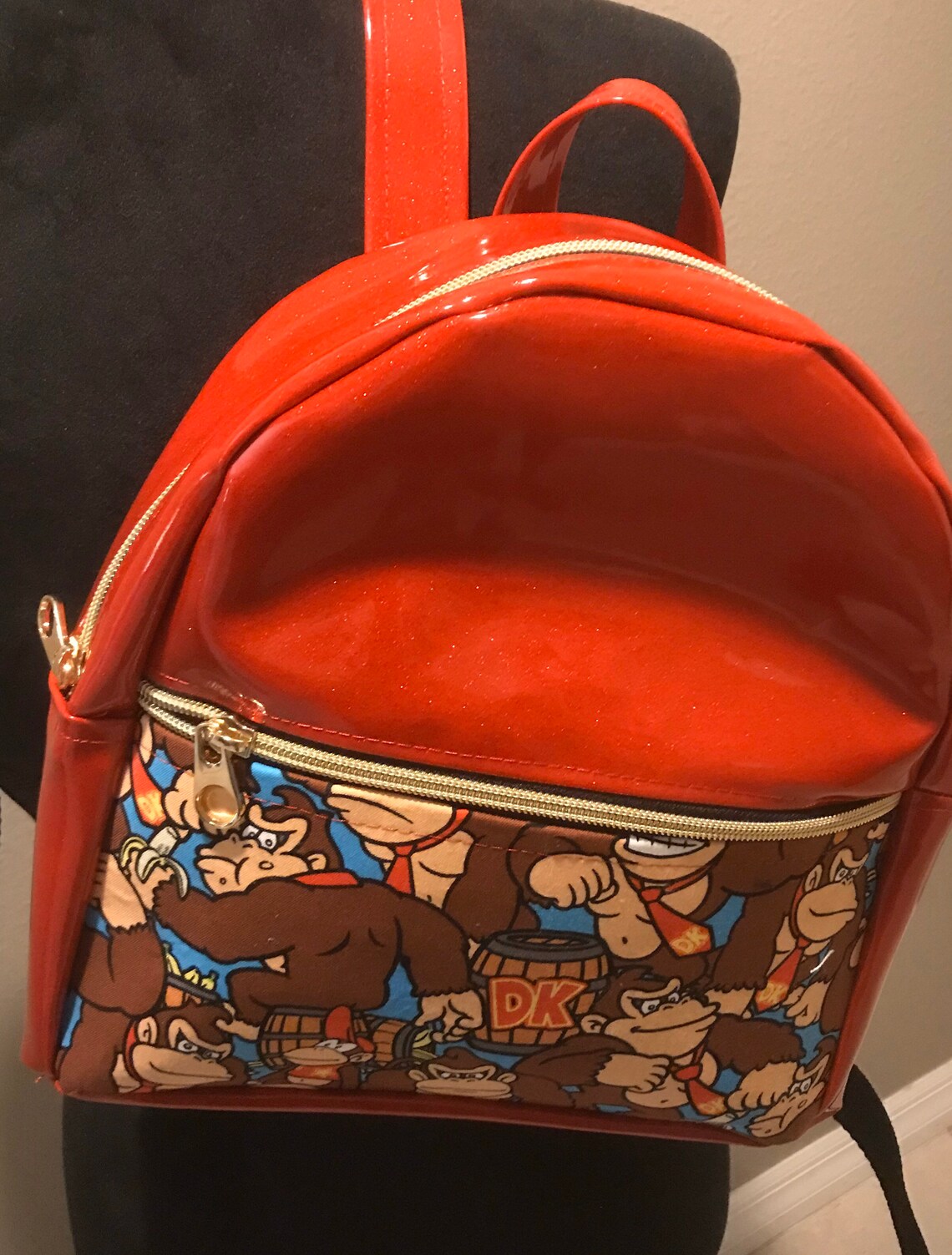 Kids Backpack Mini Backpack Nintendo Donkey Kong Backpack | Etsy