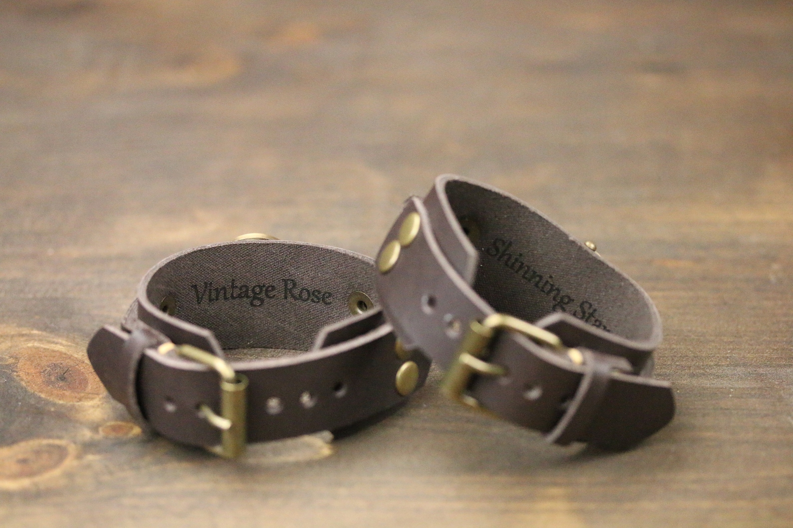 Retro Leather Cuff Watch Antique Bronze Leather Bracelet Watch - Etsy