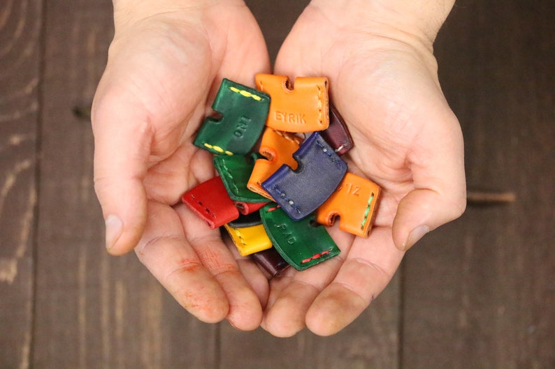 Leather Key Cover Personalized Custom Key Topper Key Cap - Etsy