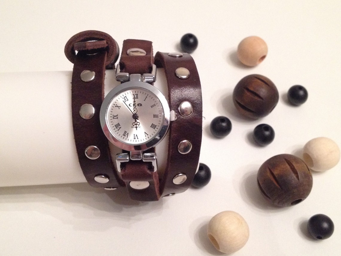 Women Leather Wrap Watch Women Watch Wrist Leather Watch Wrap Watch ...