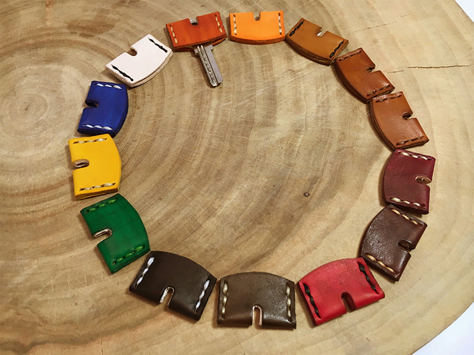 Leather Key Cover Personalized Custom Key Topper Key Cap - Etsy