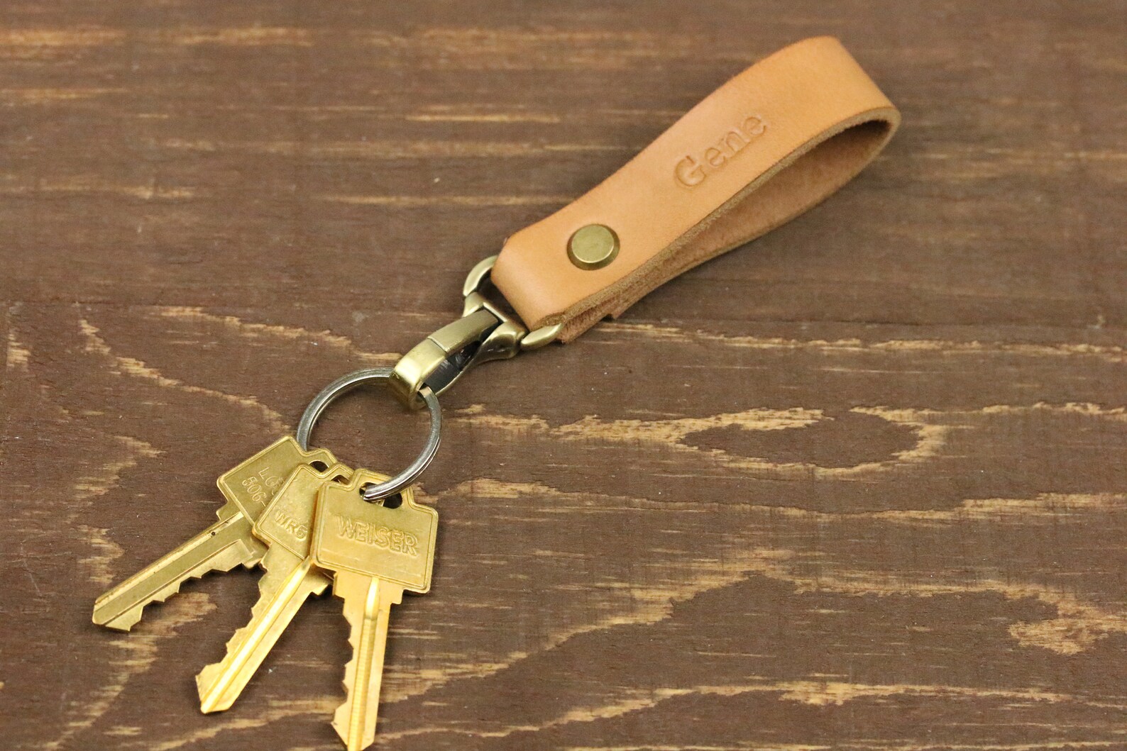 Leather Belt Loop Key Holder Groomsmen Gift Key Chain Belt | Etsy