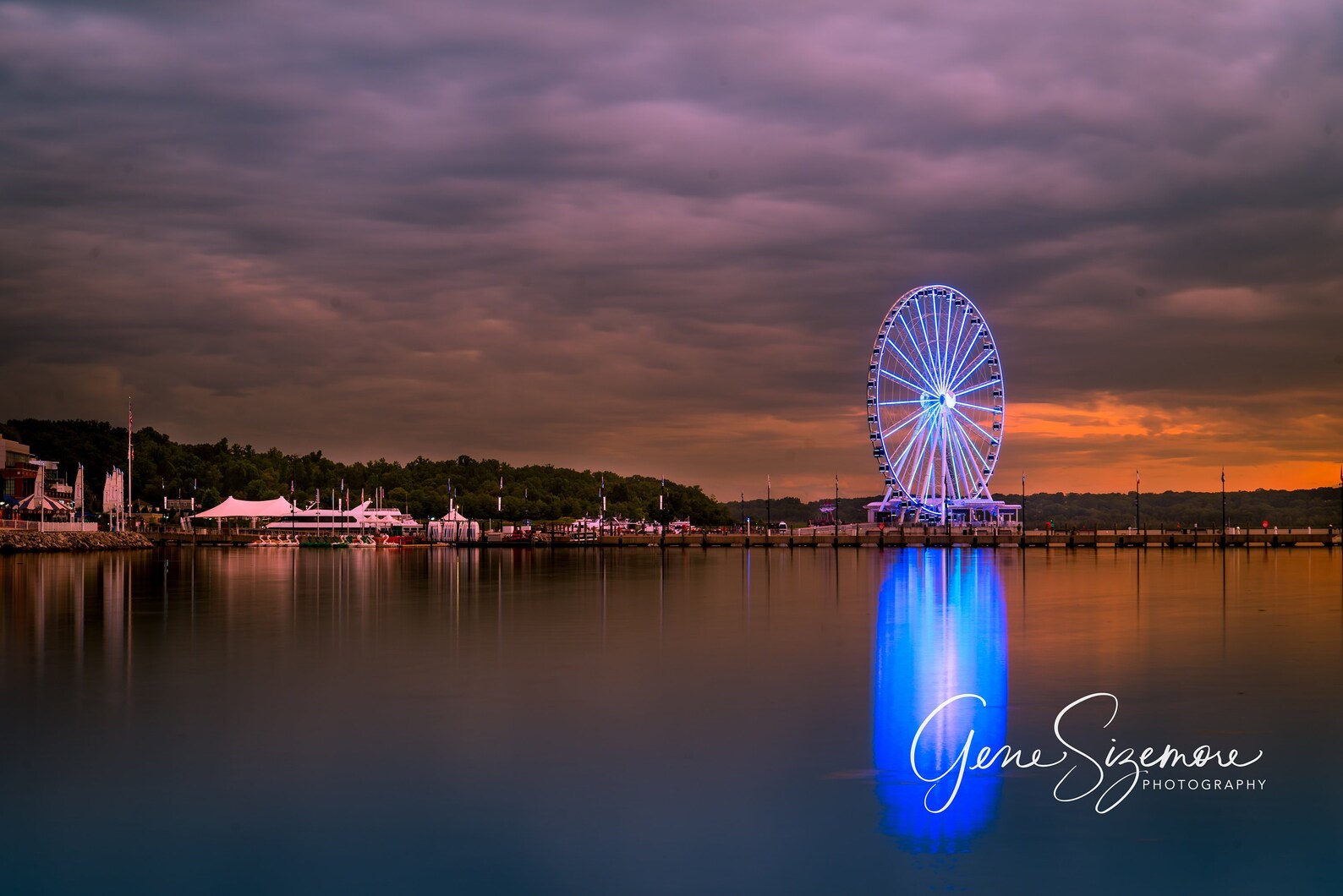 Ferris Wheel at National Harbor, Washington DC - Etsy
