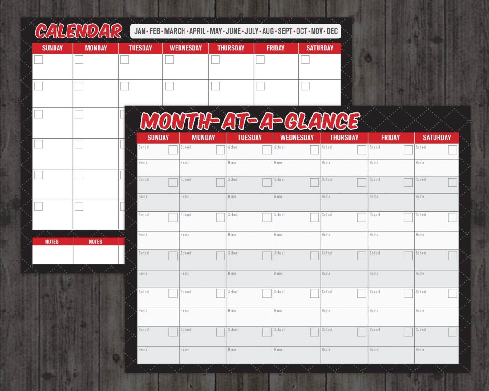 Student Planner Collection - Etsy