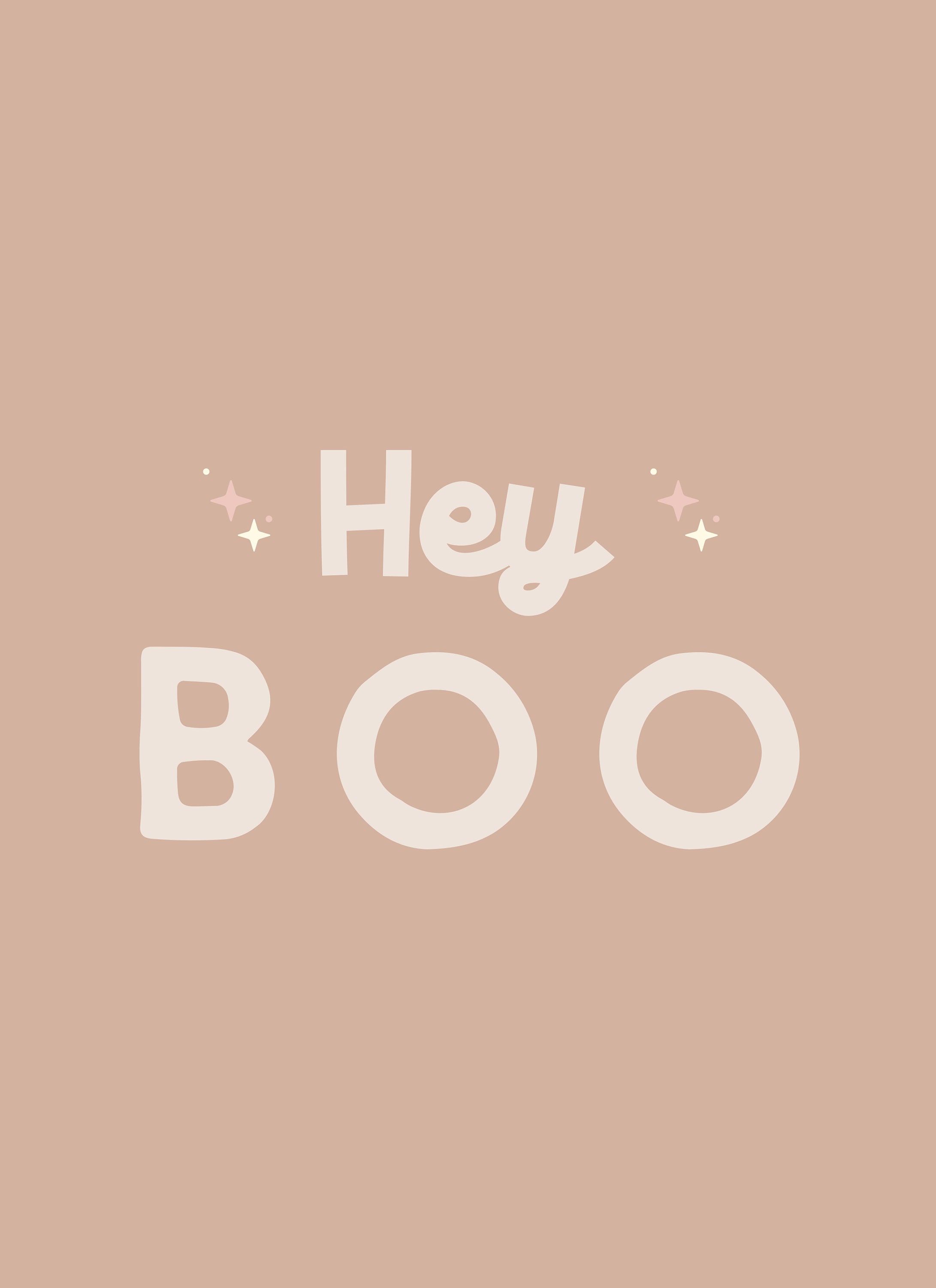 Hey Boo Printable - Etsy