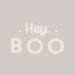 Hey Boo Printable - Etsy