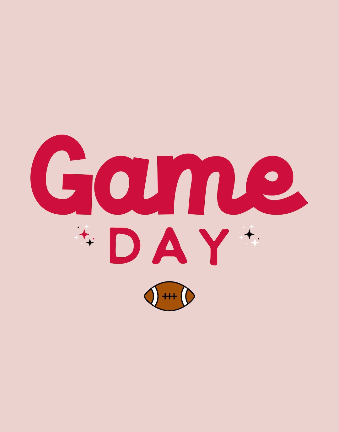 Game Day Printable - Etsy