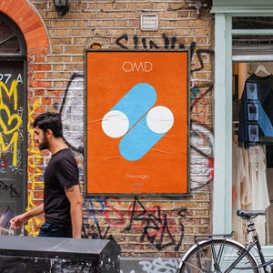 Messages - OMD Minimal Poster - Etsy UK