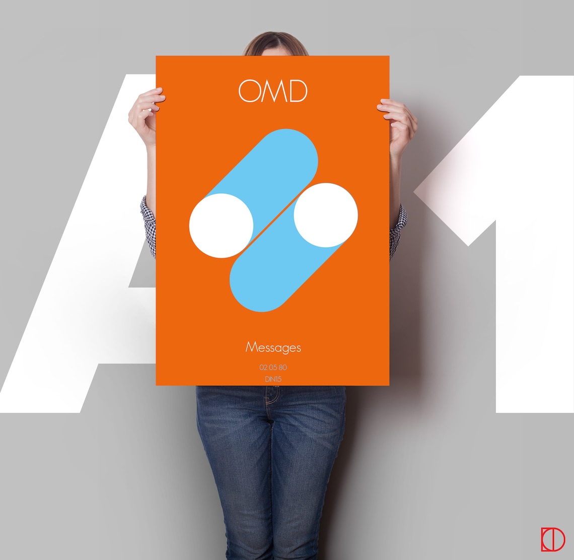 Messages OMD Minimal Poster - Etsy UK