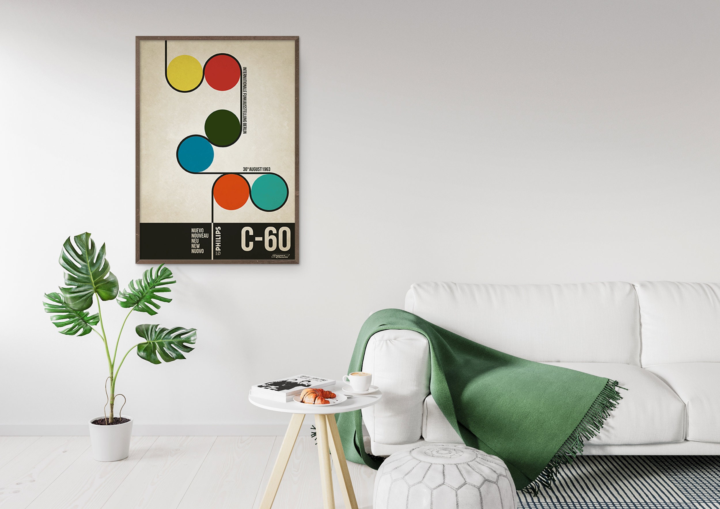 C60 Retro Style Advertising Poster | Etsy