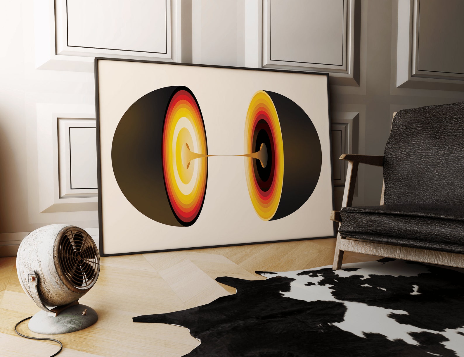 Supernova - Retro Art Print - Etsy UK