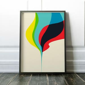 Plume - Abstract Graphic Design Print - Etsy