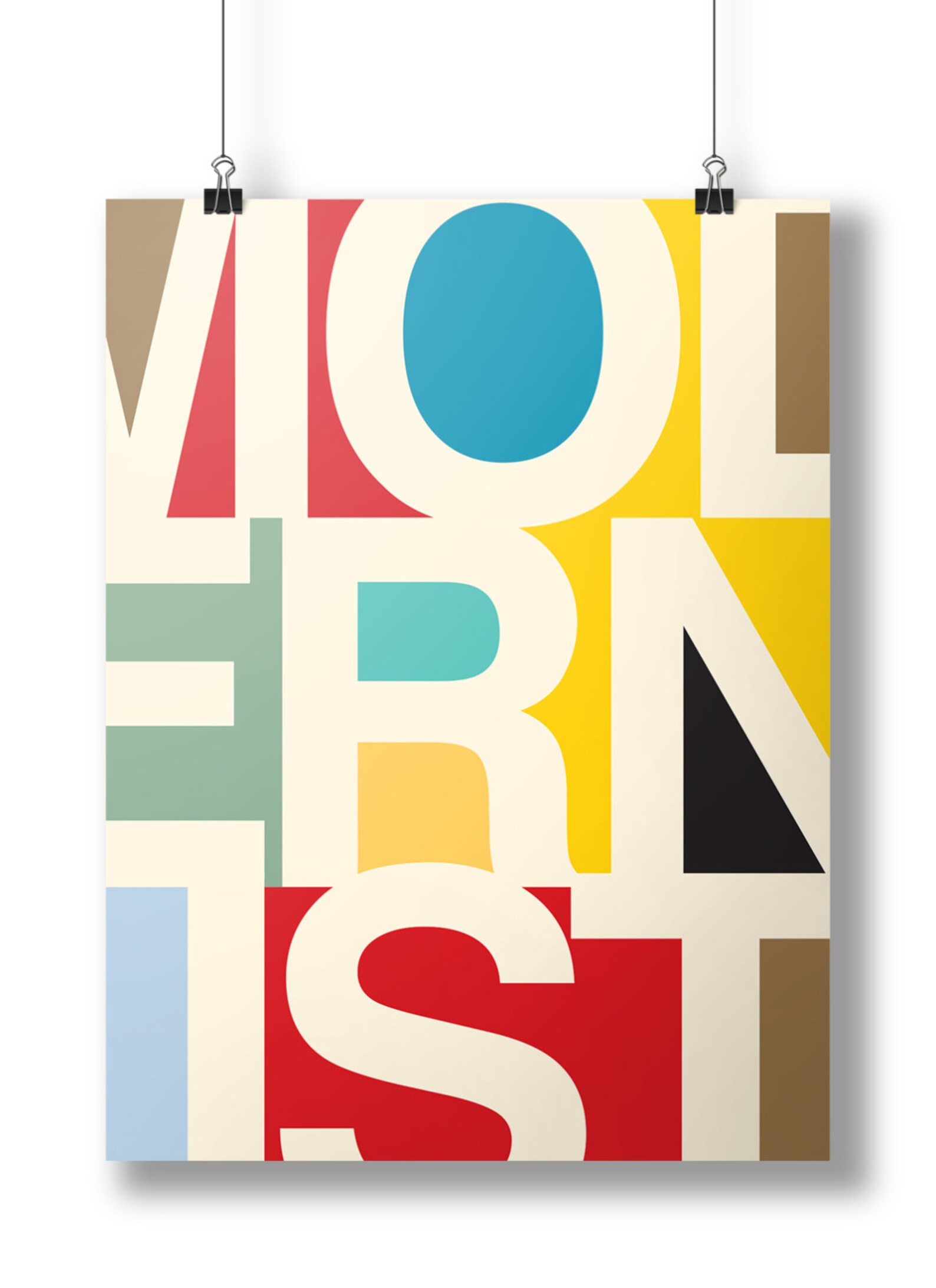 Modernist Typography - Helvetica Graphic Design Art - Etsy UK