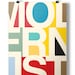 Modernist Typography - Helvetica Graphic Design Art - Etsy