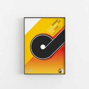 Floppy Disco - Retro Electronic Music (EDM) Poster - Etsy UK