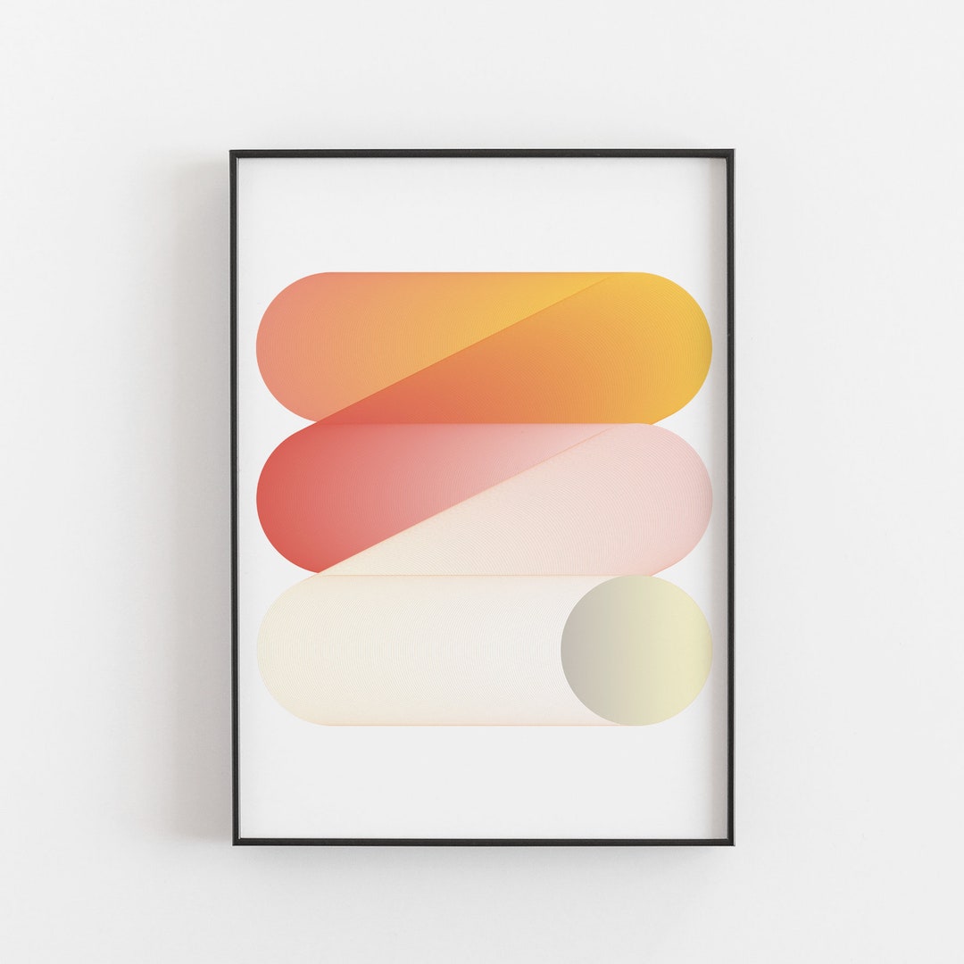 Rebound - Graphic Design Art Print - Etsy