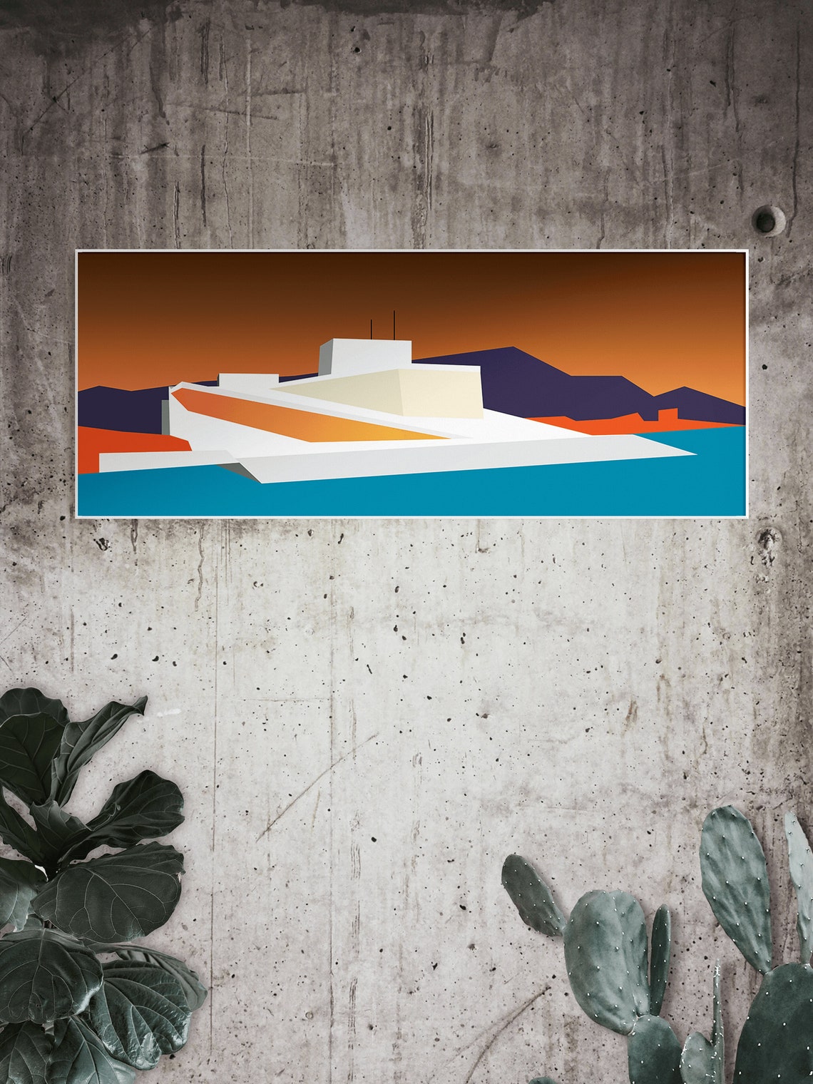 Architecture Illustration of Oslo Opera House | Etsy