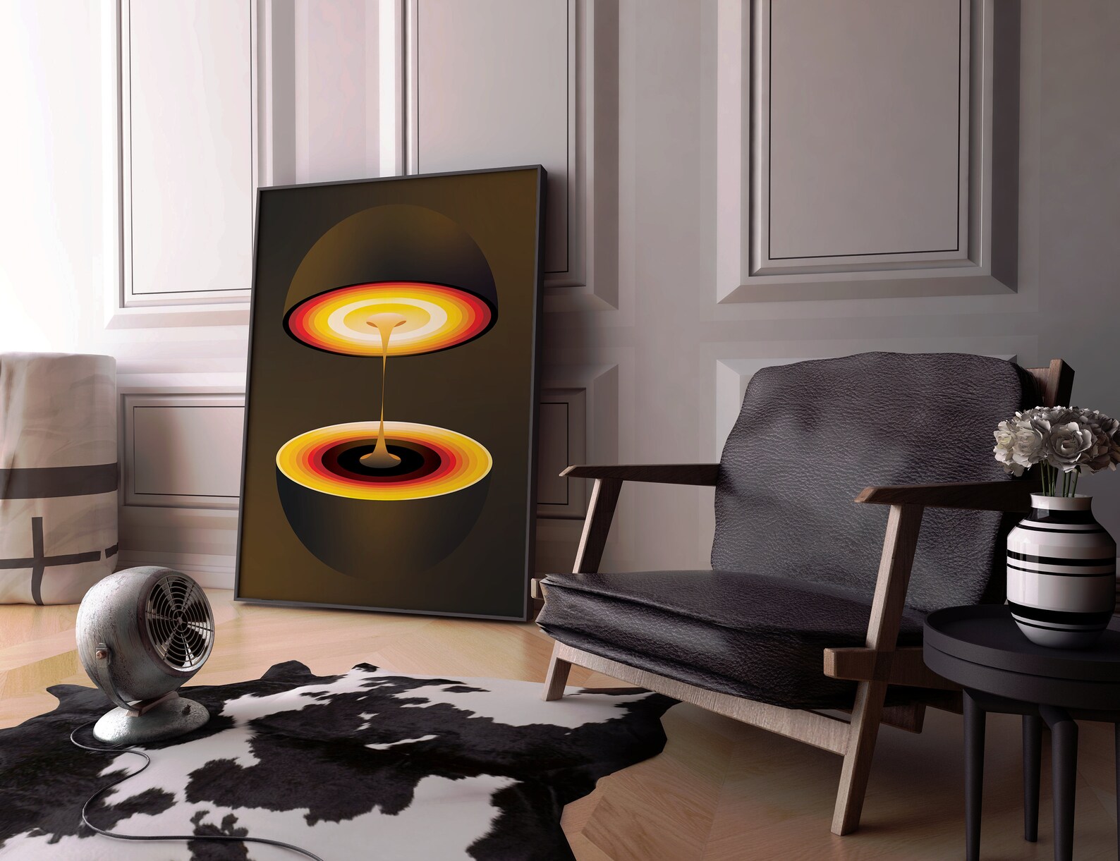 Supernova Retro Art Print | Etsy