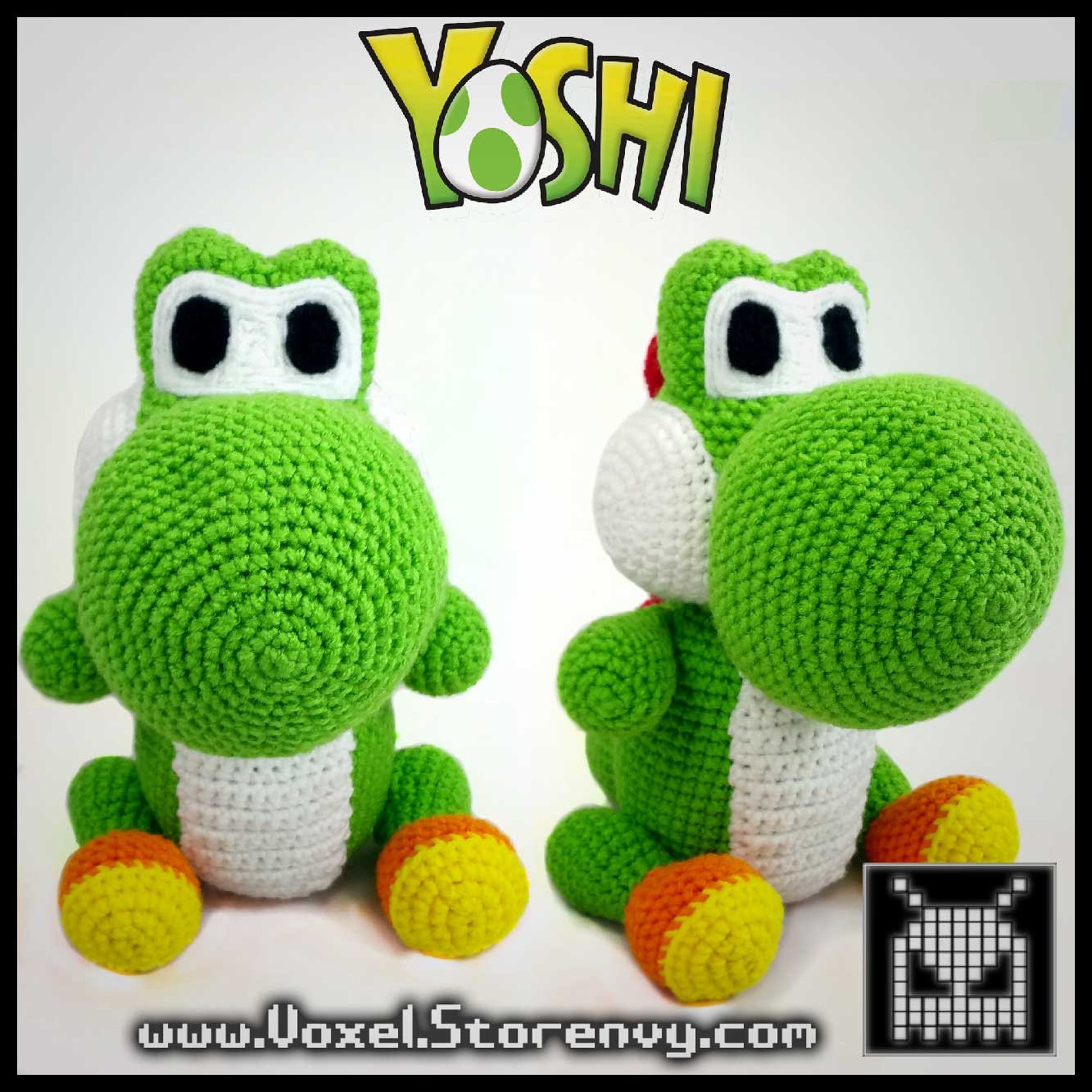 Giant Yoshi Crochet Pattern Etsy