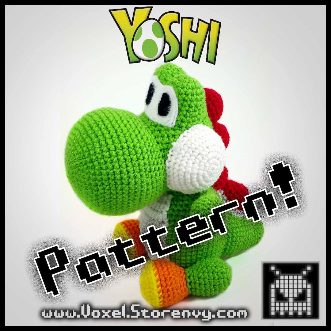 Giant Yoshi Crochet Pattern - Etsy
