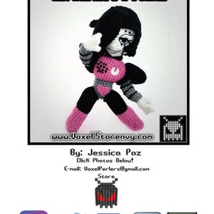 Mettaton Crochet Pattern (undertale) - Etsy