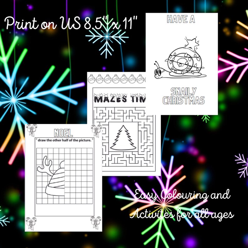 Christmas Coloring Pages, Christmas Printable, Christmas Activities ...