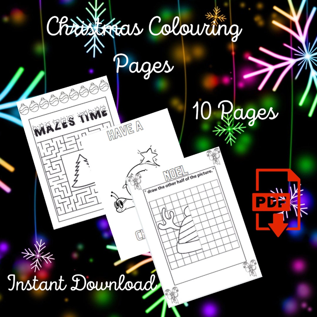 Christmas Coloring Pages, Christmas Printable, Christmas Activities ...