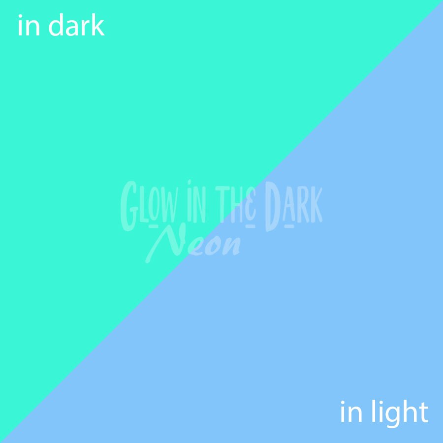 Glow in the Dark Heat Transfer Vinyl, Chameleon Glow in the Dark, Neon ...