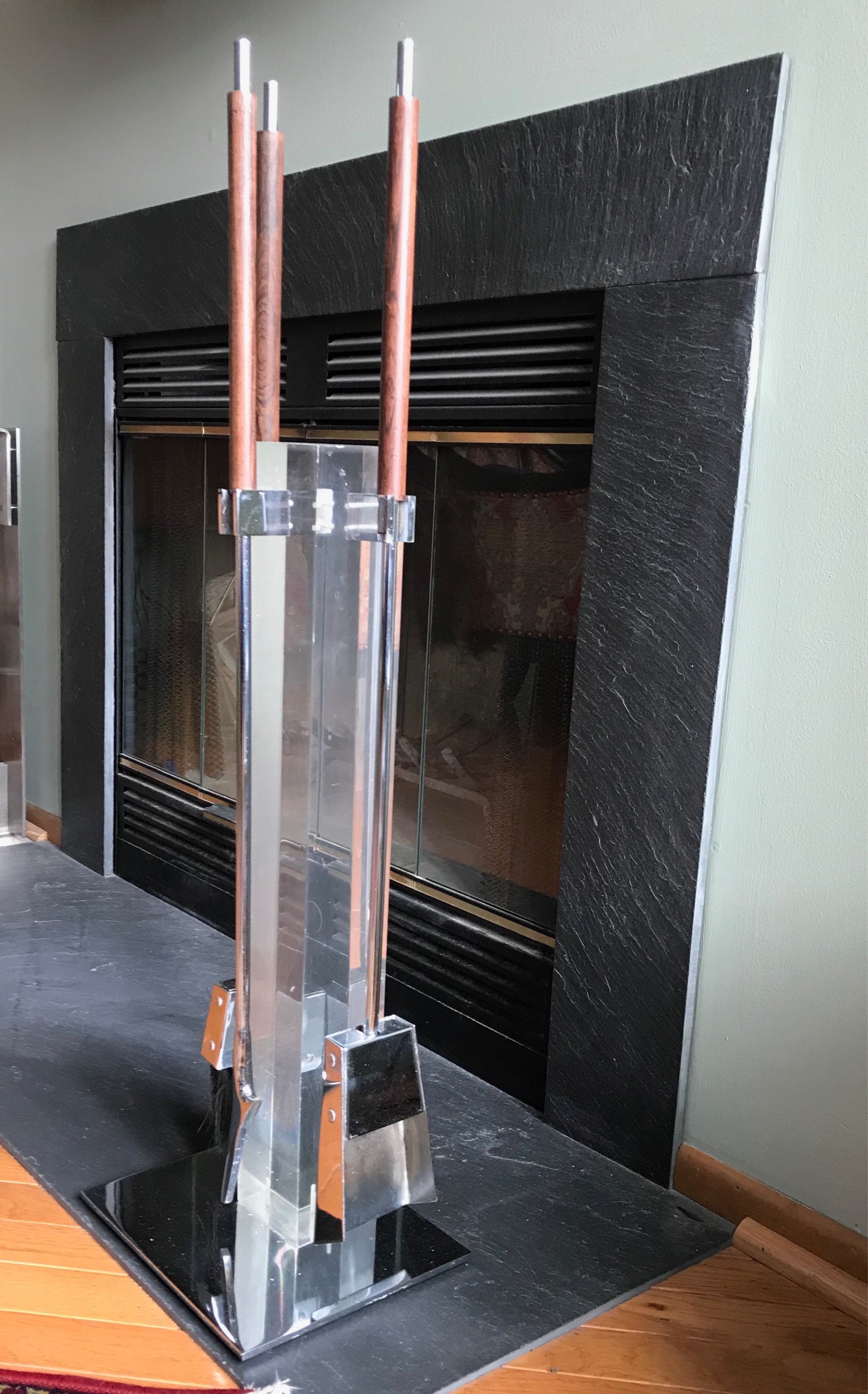 Fireplace Tool Set Mid Century Modern Alessandro Albrizzi - Etsy