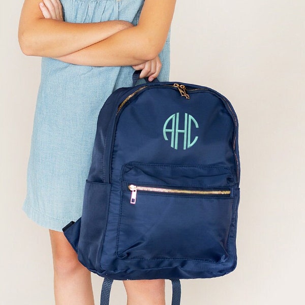 Navy Blue Backpack - Etsy